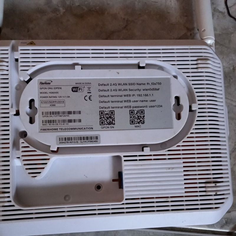 Jual Gpon fiberhome HG6243C bekas | Shopee Indonesia