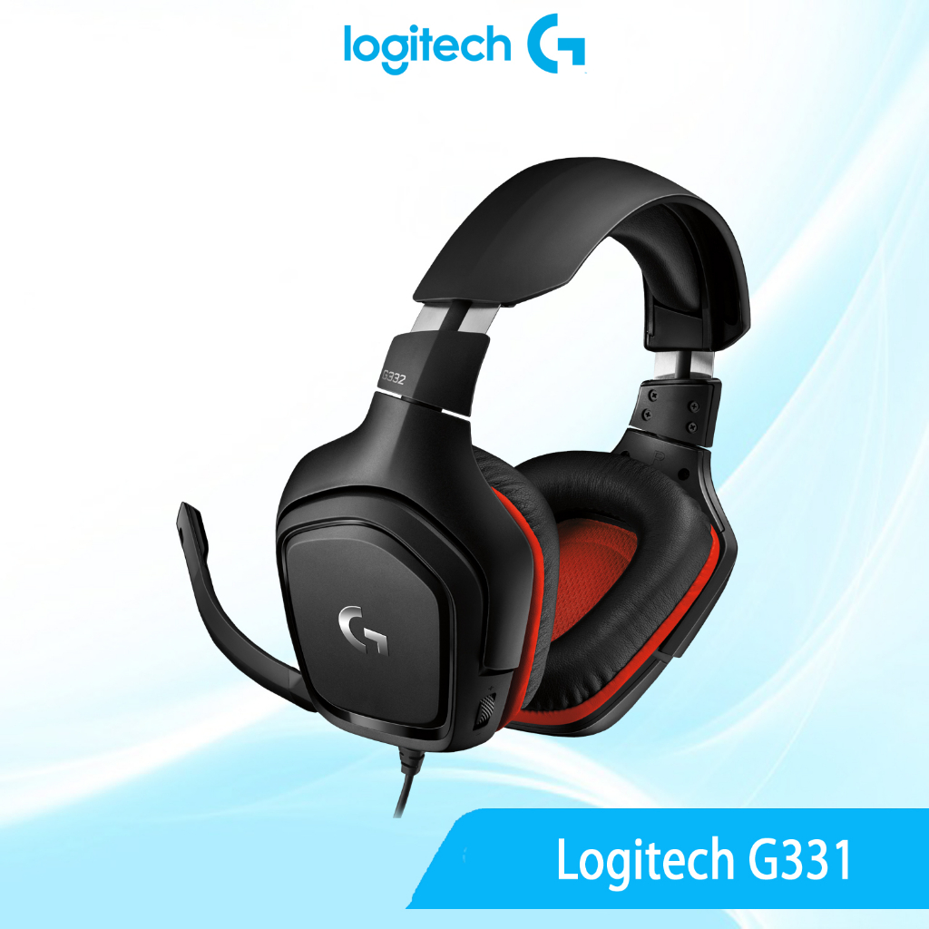 Jual Logitech G331 Headset Gaming Stereo Flip to Mute Mic - Garansi 2 Tahun | Shopee Indonesia
