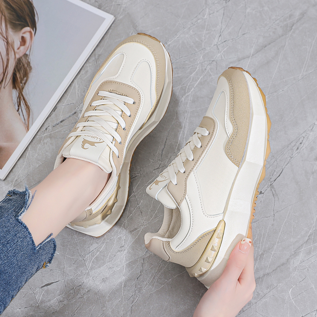 Jual LURAD Sneakers Pink Sepatu Sneakers Wanita Sepatu Cewek Sepatu ...