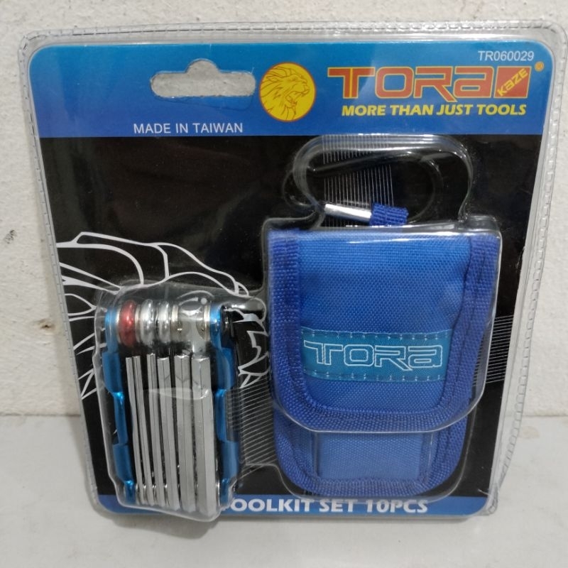 Jual 1 SET KUNCI SEPEDA "TORA" 10PCS+TAS ||KUNCI L_SET "TORA" 10PCS (BIKE) | Shopee Indonesia