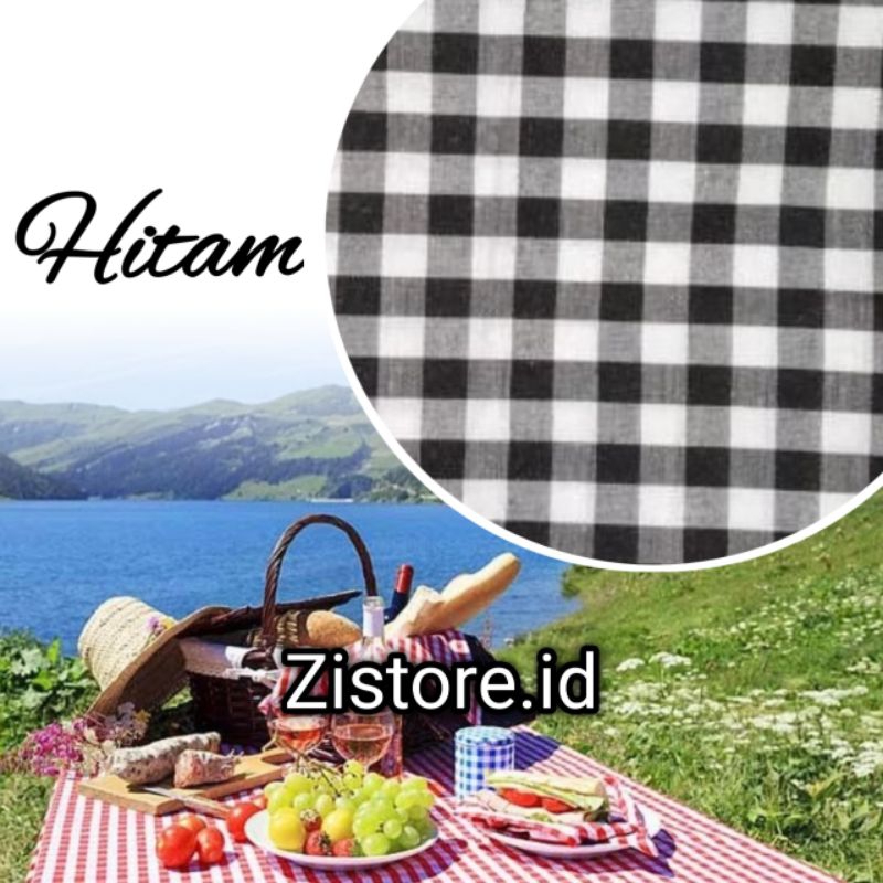 Jual Tikar Kain Piknik Motif Kotak Kotak Estetik || Tikar Piknik ...