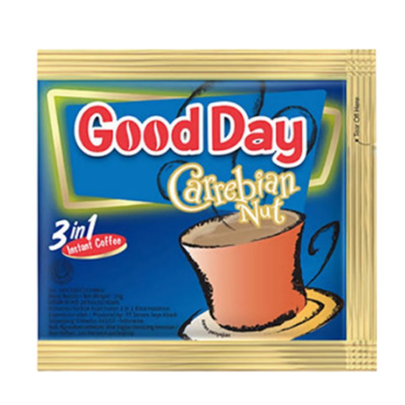 Jual Good day Carrebian Nut renteng 10*20g | Shopee Indonesia