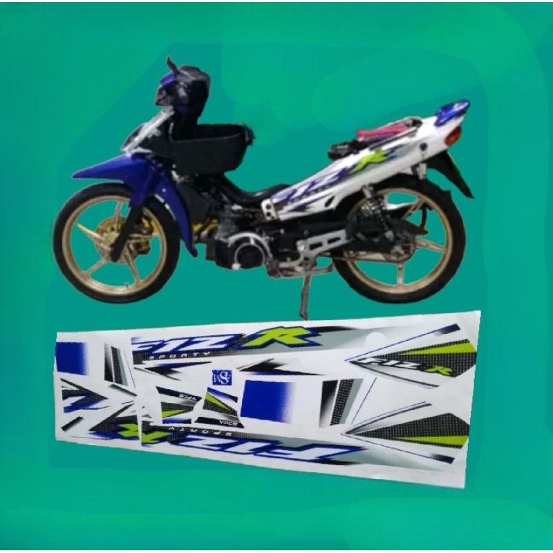 Jual Sticker Striping Yamaha Fiz R 2004 Custom | Shopee Indonesia