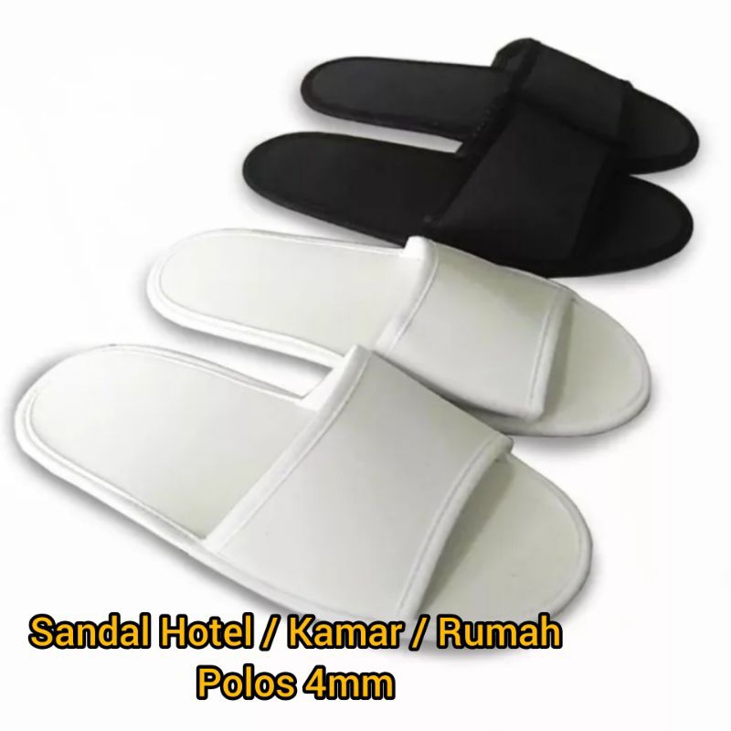 Jual SANDAL HOTEL / Rumah /Kamar /Spa Polos 4mm murah | Shopee Indonesia