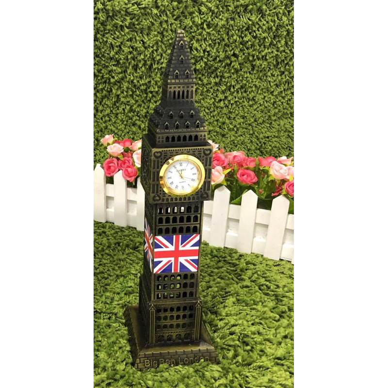 Jual MINIATUR BIG BEN/MINIATUR ENGLAND 30CM | Shopee Indonesia