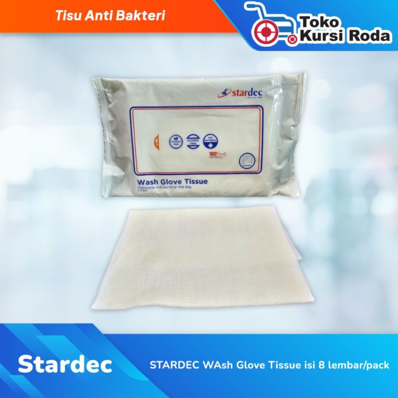 Jual STARDEC Wash Glove Tissue 8pcs/pack | Shopee Indonesia