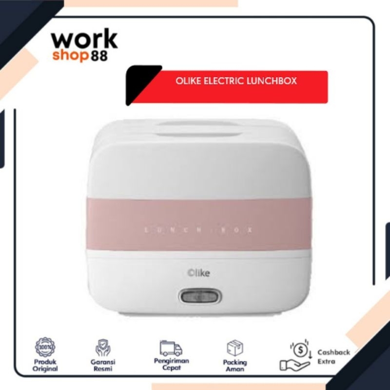 Jual lunch box OLIKE electric food cooker and warmer | Shopee Indonesia