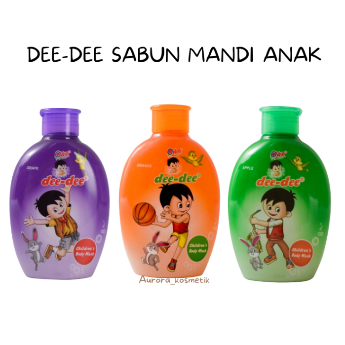 Jual DEE-DEE BODY WASH / Dee-Dee Sabun Mandi Anak Botol 225ml | Shopee Indonesia