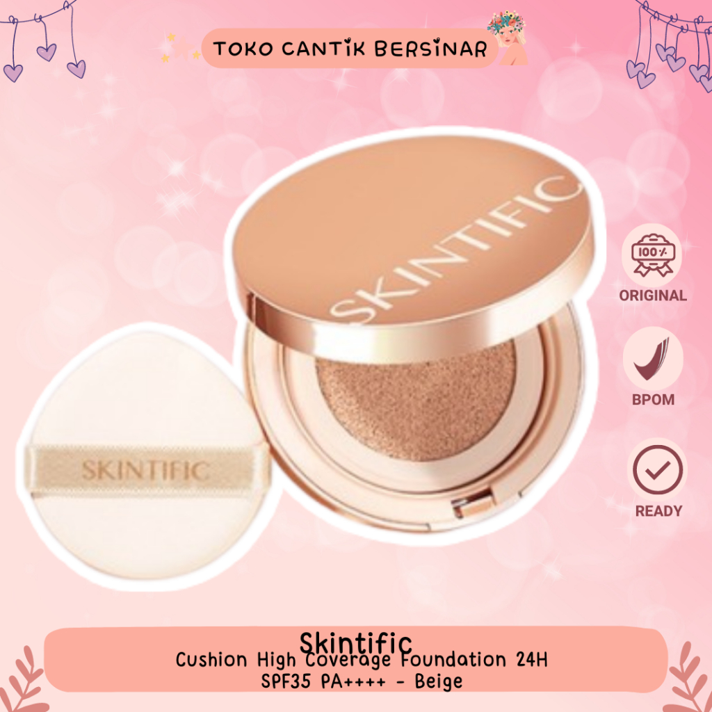 Jual SKINTIFIC Cover All Perfect Air Cushion High Coverage Poreless ...