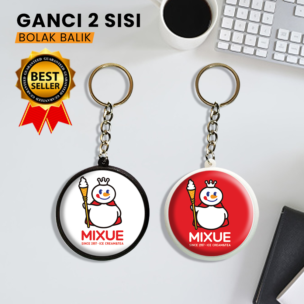 Jual GANTUNGAN KUNCI KARAKTER MIXUE VIRAL LUCU SOUVENIR GANCI BULAT ...