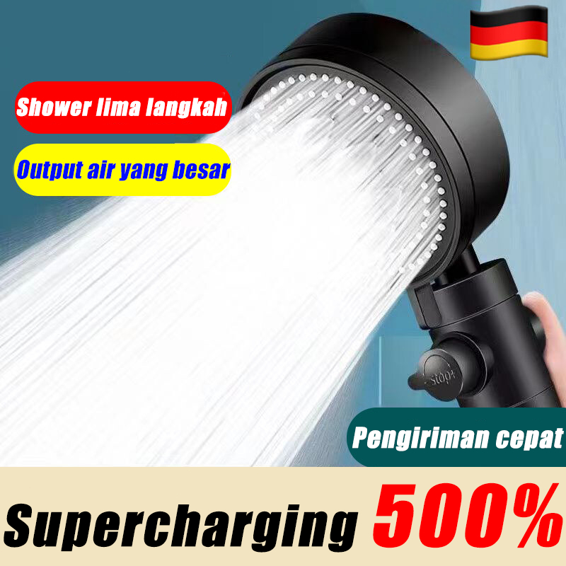 Jual Kualitas tinggi Shower Mandi Full Set Kamar Mandi 3-in-1 dengan ...