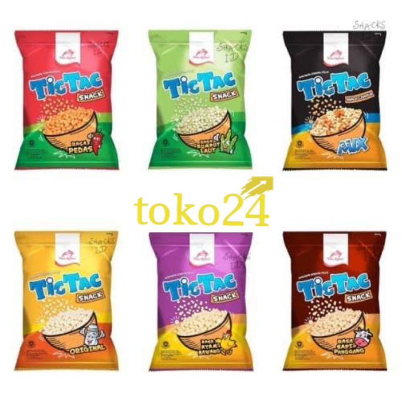 Jual Pilus Tic Tac All Variant 90 gr | Shopee Indonesia