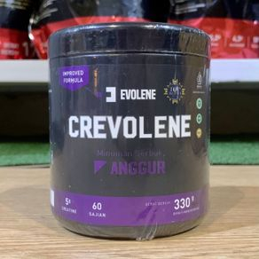 Jual CREVOLENE CREATINE EVOLENE ANGGUR 330 GR GRAM 330GR 60 SERVING ...
