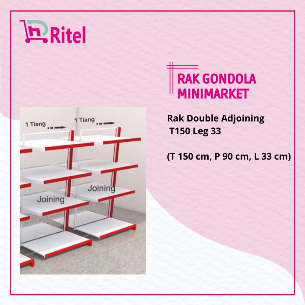 Jual Rak Jajanan Warung Rak Minimarket Gondola Harga Reseller Ekonomis ...
