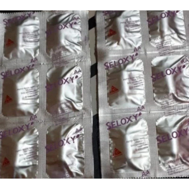 Jual Seloxy aa suplemen multivitamin mineral daya tahan tubuh stripan ...