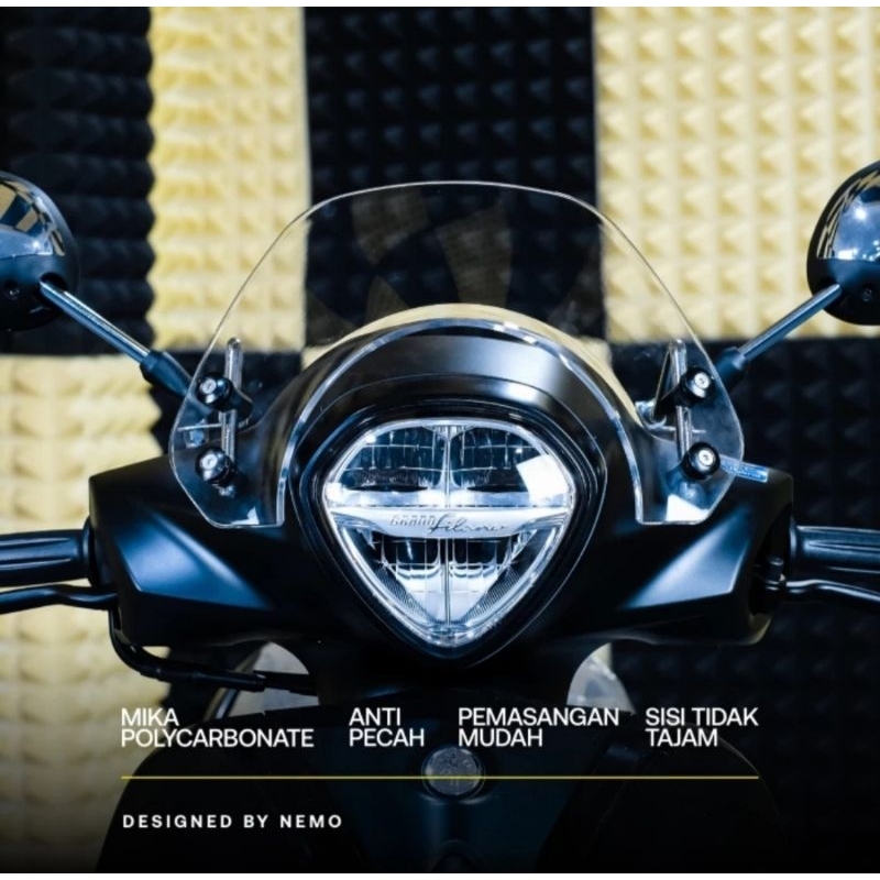 Jual Windshield Mini Yamaha Grand Filano Nemo | Shopee Indonesia