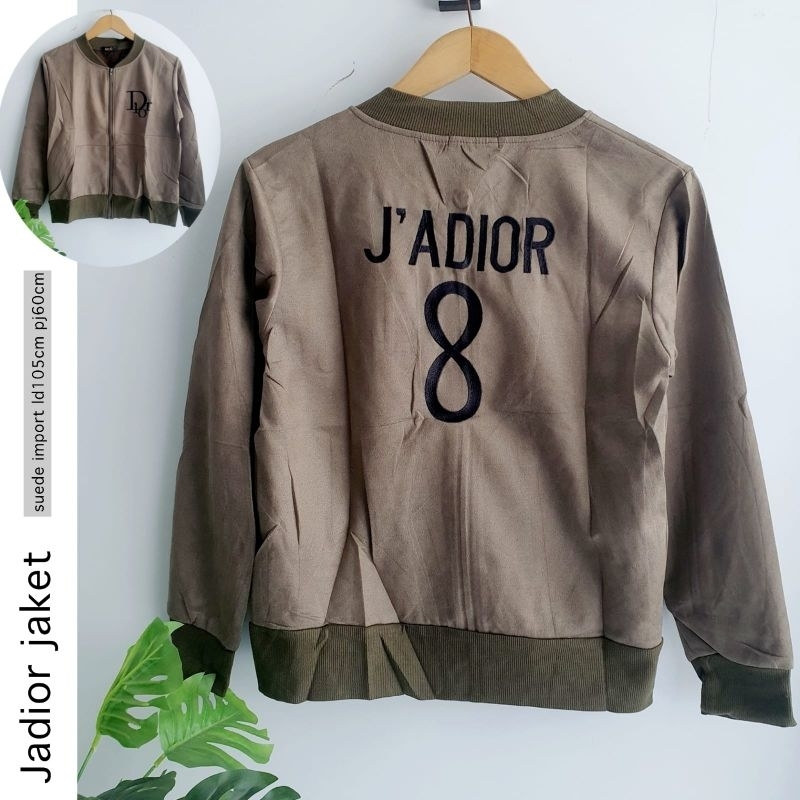 Jual JADIO JAKET WANITA BAHAN SUEDE IMPORT/BOMBER WANITA | Shopee Indonesia