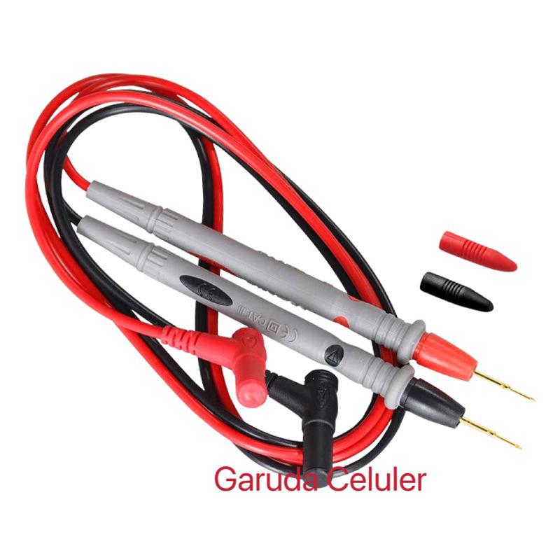 Jual Kabel Avometer Tester Jarum Lancip PIN Kabel Probe Multitester ...