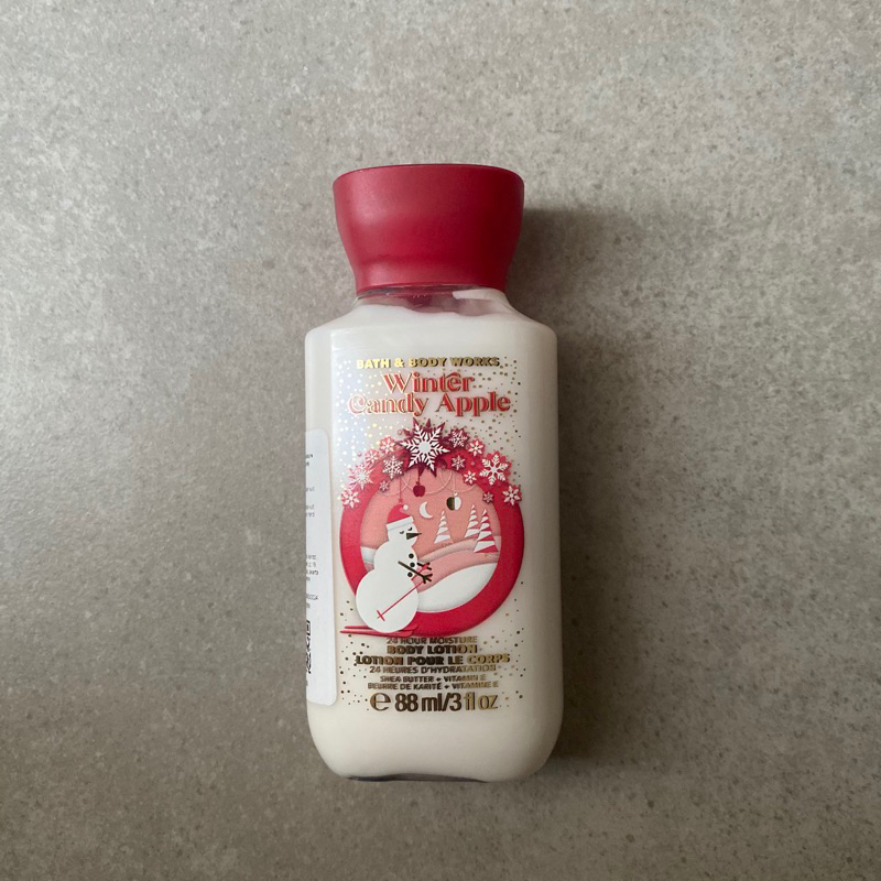 Jual Winter Candy Apple Mini Body Lotion Bath & Body Works | Shopee ...