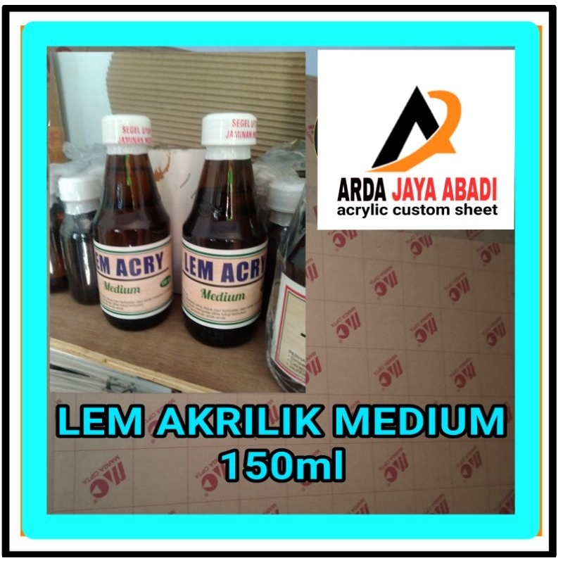 Jual LEM AKRILIK MEDIUM 150ml | Shopee Indonesia