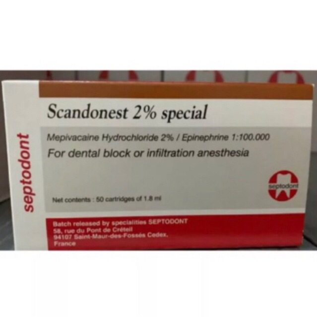 Jual SCANDONEST 2% CITOJECT CARPULE | Shopee Indonesia