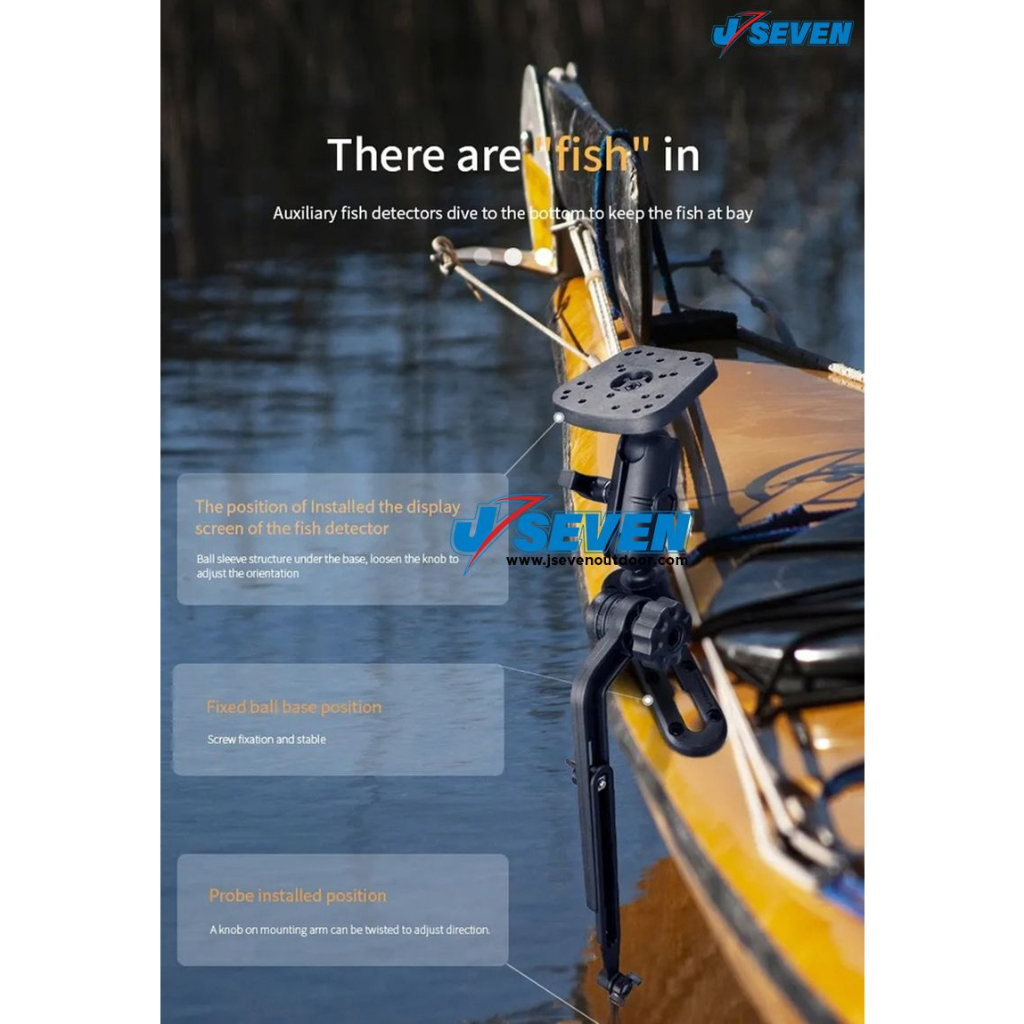 Jual Vin Mount universal kayak transducer arm | Shopee Indonesia
