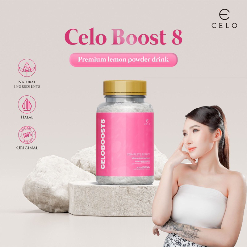 Jual CELO BOOST8 LEMON POWDER DRINK | Shopee Indonesia