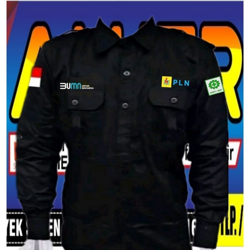 Jual Kemeja PLN BUMN terbaru baju PLN BUMN Seragam PLN BUMN kemeja BUMN ...