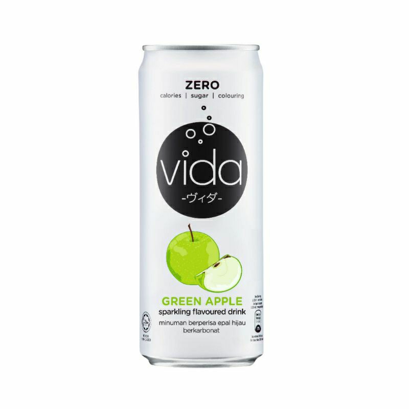 Jual Vida Sparkling Drink Zero Sugar 325ml Bebas Gula | Shopee Indonesia