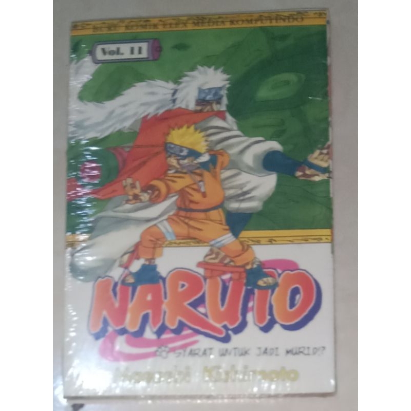 Jual komik Naruto vol 11 original segel | Shopee Indonesia