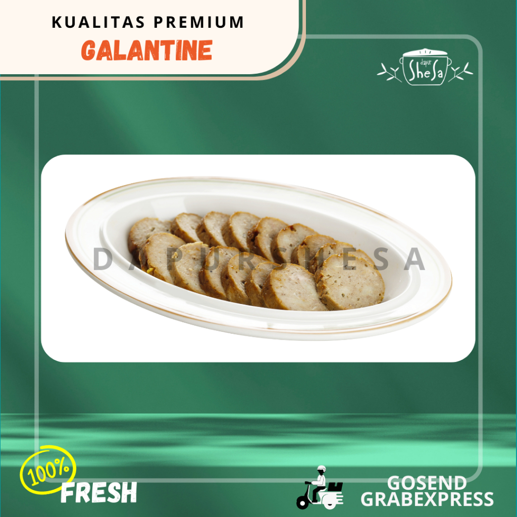 Jual Galantine / Galantine / Lauk Enak / Menu Makanan Enak | Shopee ...