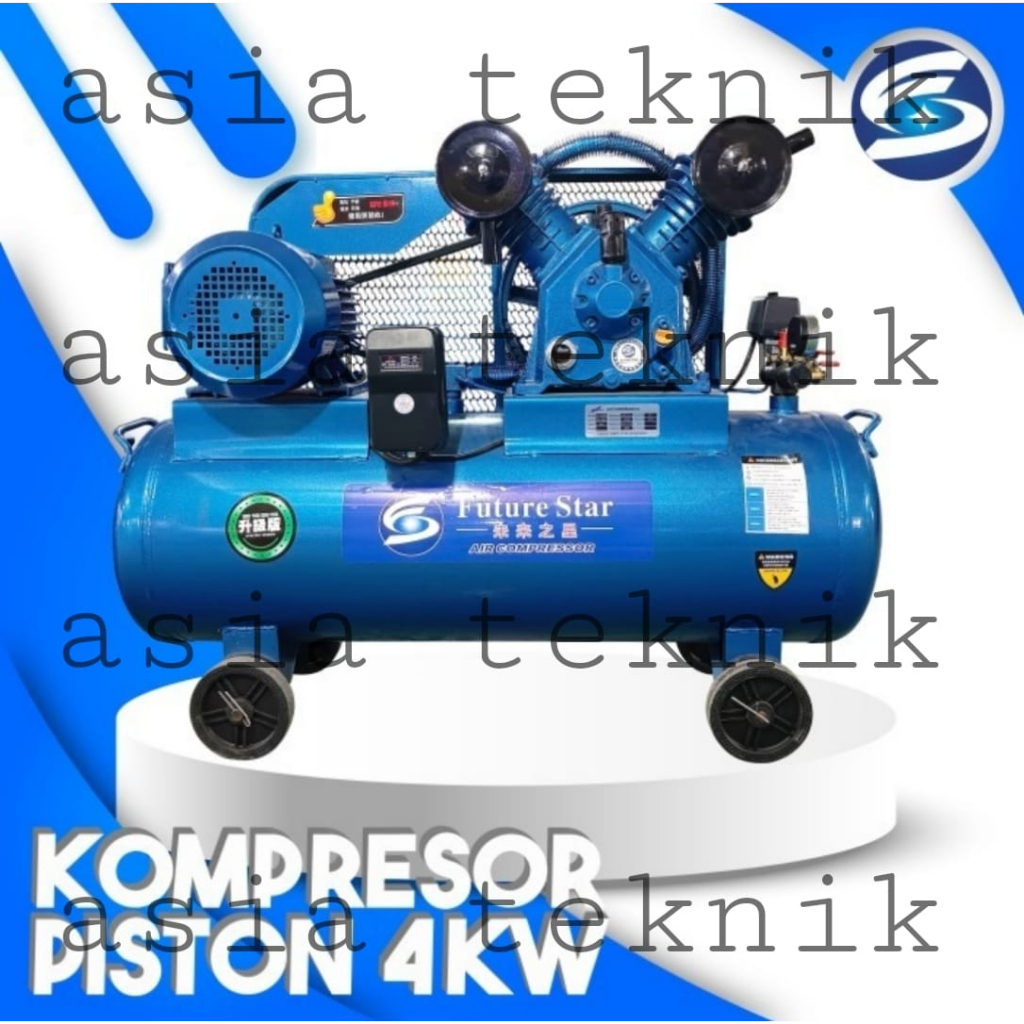 Jual AIR COMPRESOR KOMPRESOR ANGIN LISTRIK 4 HP KOMPRESOR LISTRIK W-0. ...
