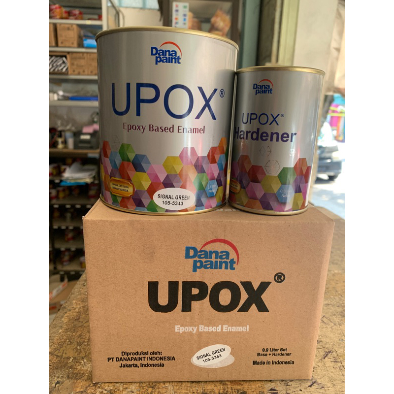 Jual Cat lantai epoxy upox / danapaint 1 L | Shopee Indonesia