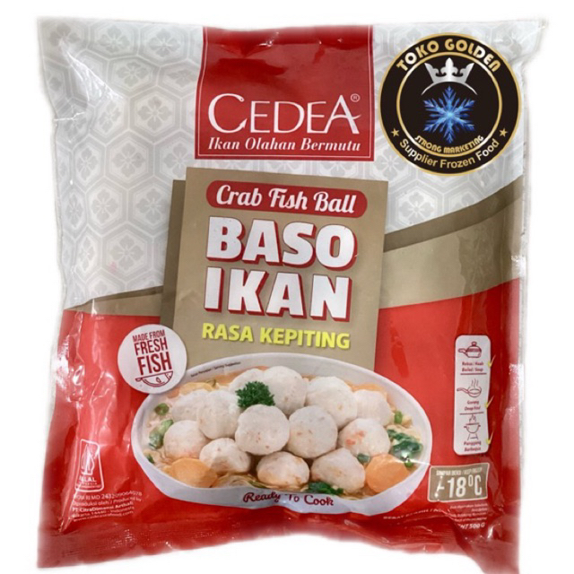 Jual Cedea baso ikan rasa kepiting 500g | Shopee Indonesia