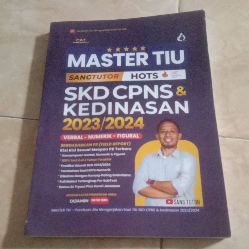 Jual Buku Master Tiu Skd Cpns Dan Kedinasan 2023 2024 Shopee Indonesia
