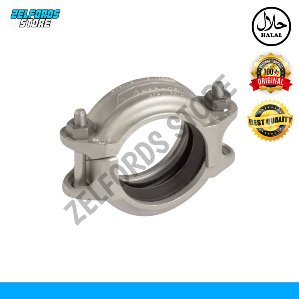 Jual Victaulic Coupling / Vitolik Kopling / Victaulic Clamp / 2 inch | Shopee Indonesia