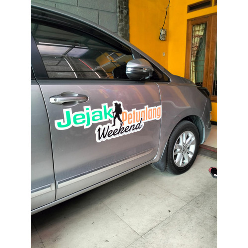 Jual Stiker magnet Mobil stiker magnet custom desain custom Ukuran Free ...