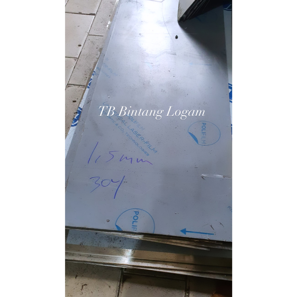 Jual Plat stainless steel 304 tebal: 1.5mm | Bulat diameter 20cm (200mm ...