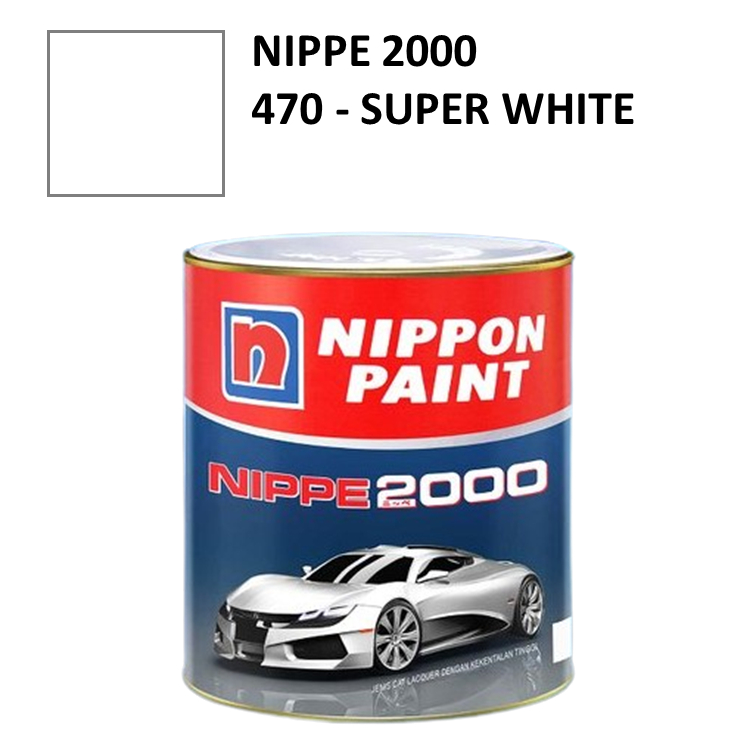 Jual Nippon Paint - Cat Duco NC Nippe 2000 - Kode 470 (Super White) 1 ...