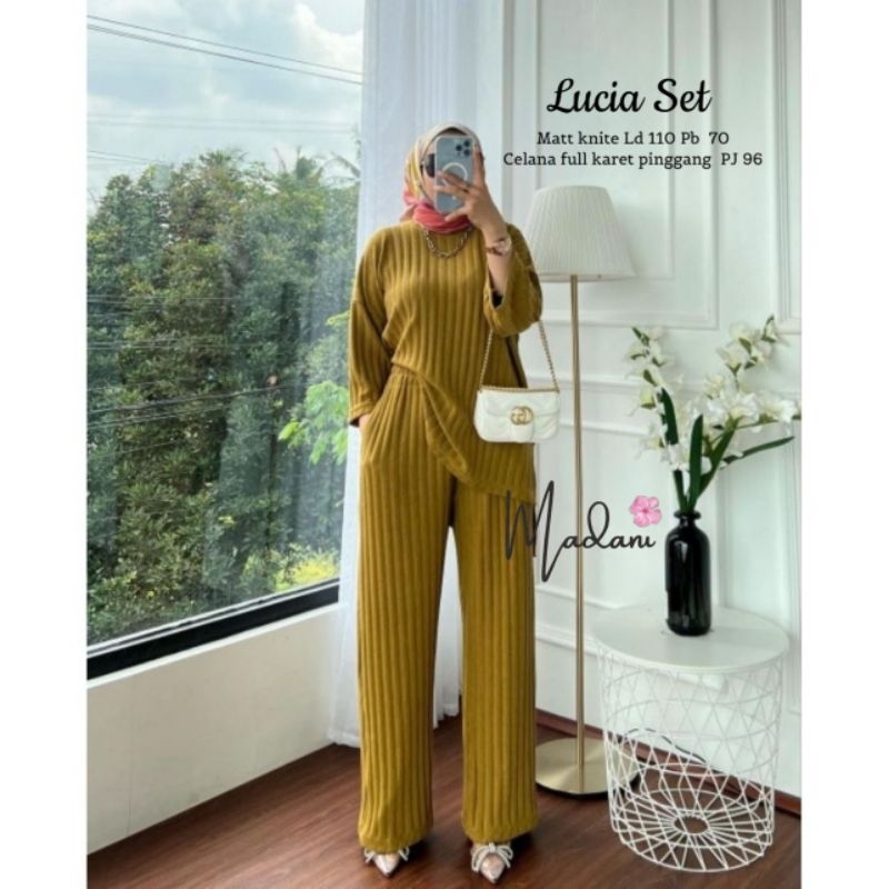 Jual LUCIA SET / SET KEKINIAN (LABEL MADANI) | Shopee Indonesia Jual LUCIA SET / SET KEKINIAN (LABEL MADANI) | Shopee Indonesia