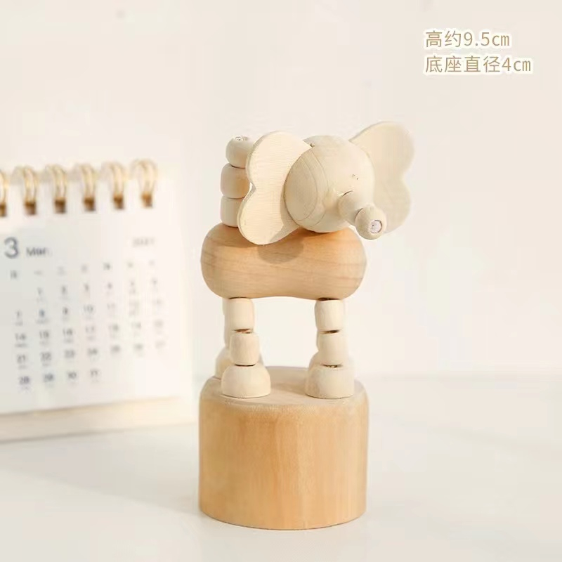Jual Boneka Kayu Menari Hiasan Meja Dekorasi Kamar Ornamen Lucu Mainan ...