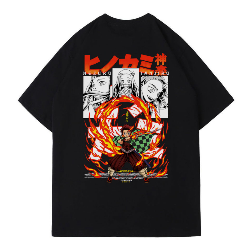Jual Lokalspace | Kaos Dewasa Pria Wanita Tanjiro dan Nezuko | Kaos ...