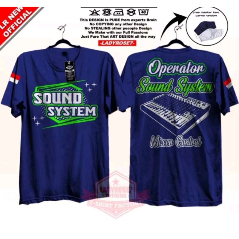 Jual Kaos Sound System Mixer Control | Shopee Indonesia