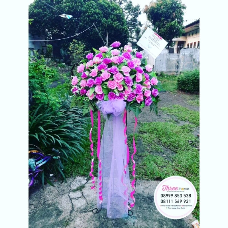 Jual bunga standing artificial / bunga standing congratulation ...