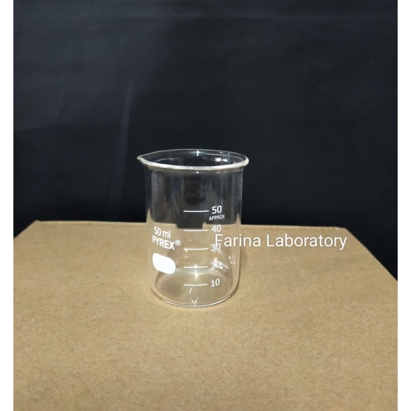 Jual Beaker Glass-Gelas Kimia 50ml Pyrex Class A | Shopee Indonesia