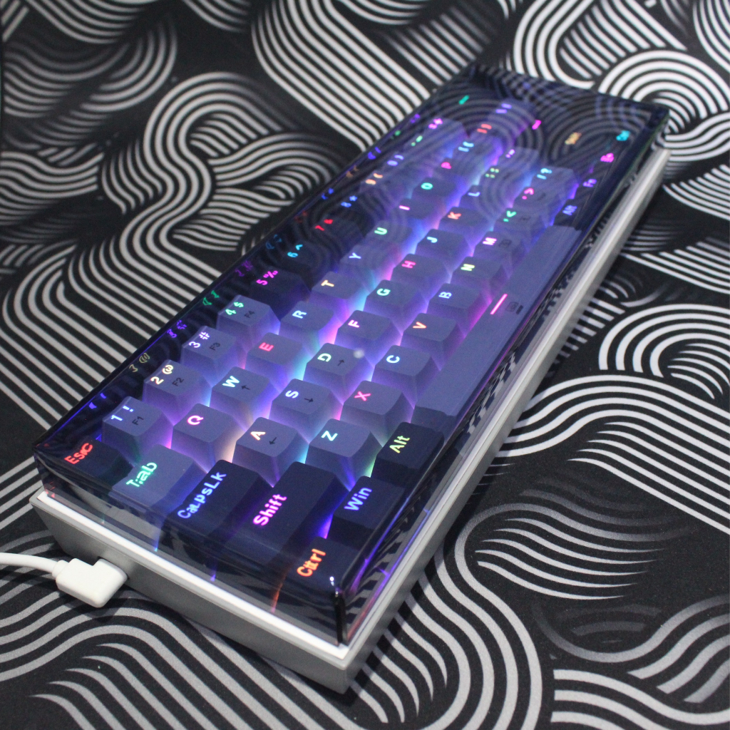 Jual zifriend za68 COVER AKRILIK PENUTUP KEYBOARD MECHANICAL ANTI DEBU ...