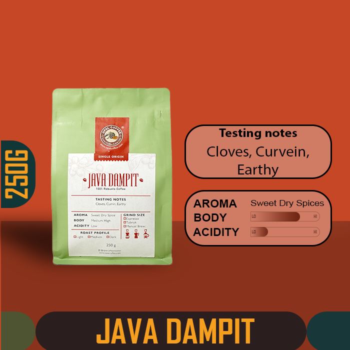 Jual Opal Coffee - Java Dampit Robusta Roasted Beans | Shopee Indonesia