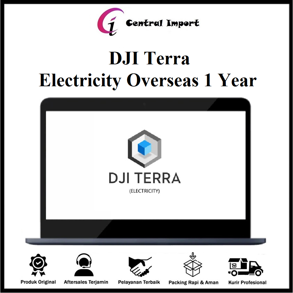 Jual DJI Terra Electricity Overseas 1 Year Subscription (1 Device ...