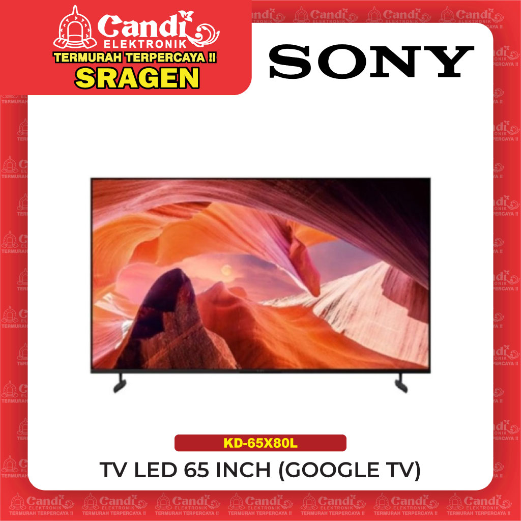 Jual SONY Google TV 65 Inch 4K UHD - KD-65X80L | Shopee Indonesia
