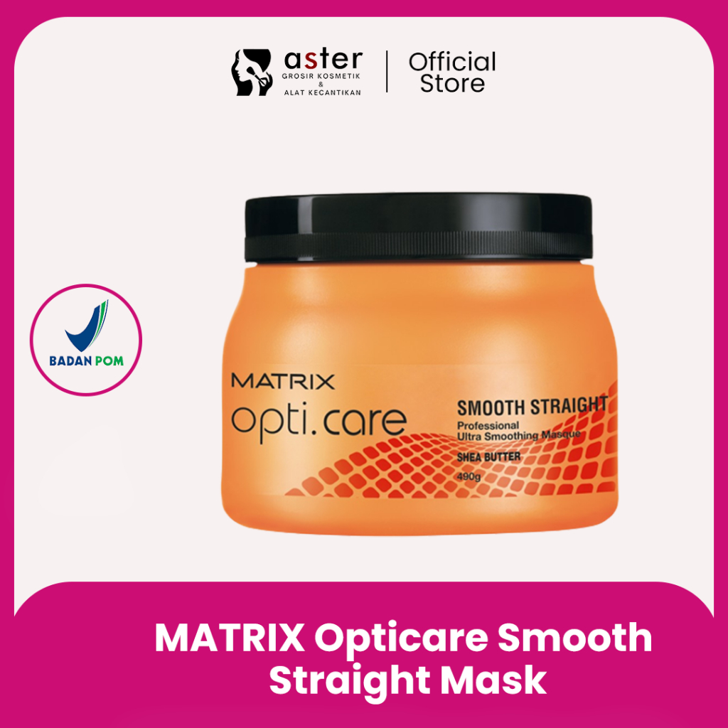 Jual Aster Kosmetik - Matrix Opticare Smooth Straight Mask 490g ...
